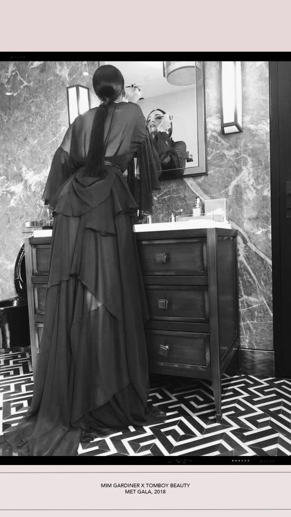 #GRWM: Met Gala 2018 edition, Mim Gardiner – TOMBOY Beauty