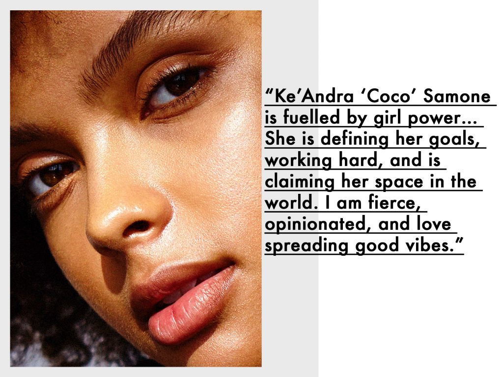 NEXT GEN: Ke’Andra ‘Coco’ Samone – TOMBOY Beauty